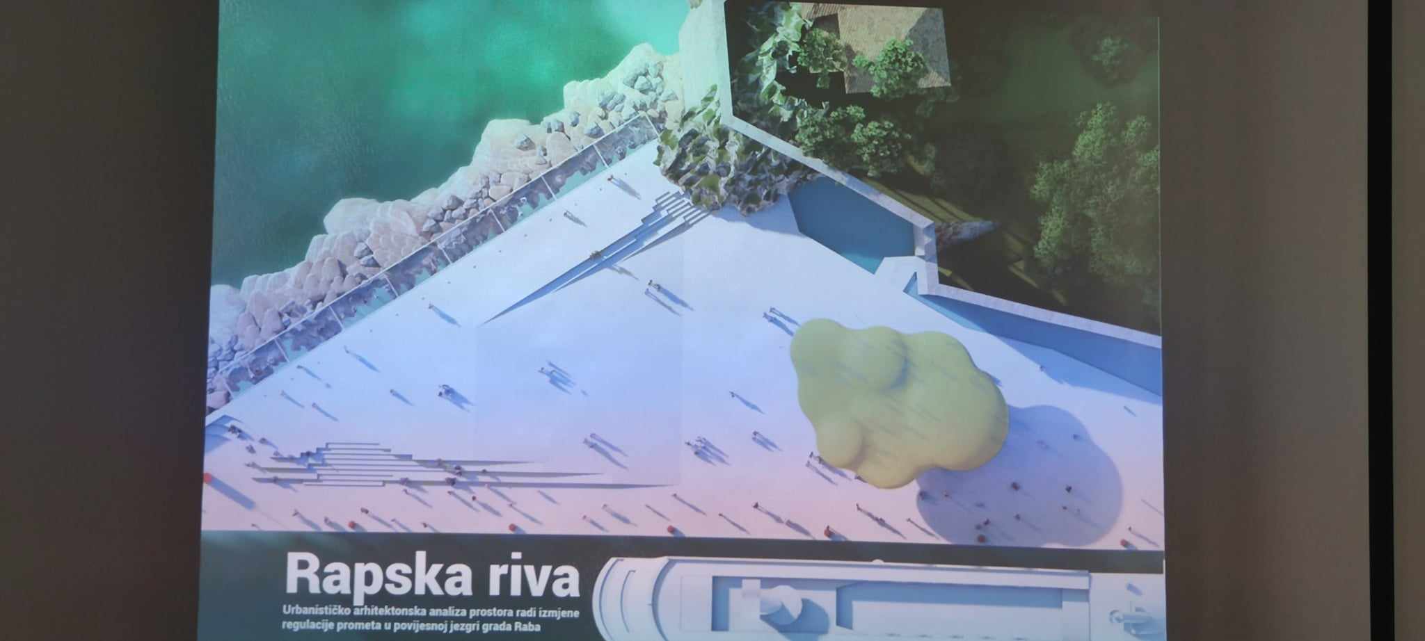 "Vratiti rivu građanima": Prezentirano novo rješenje uređenja rapske ...