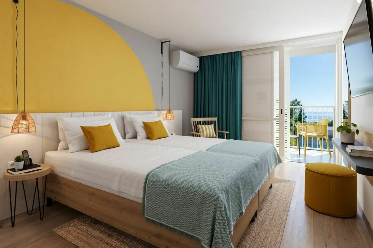 Dosadašnji "Koralj Sunny Hotel" u gradu Krku od ove sezone goste ...