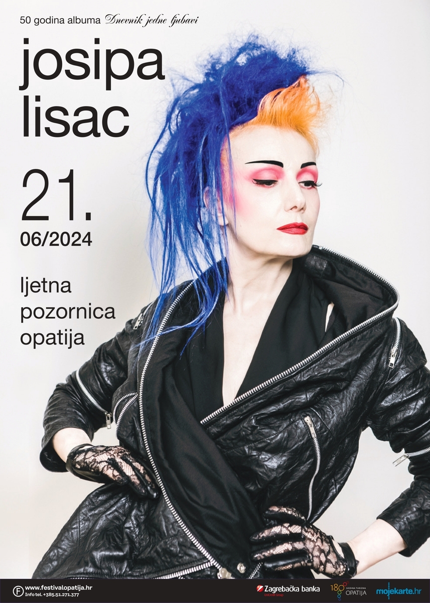 Na opatijskoj Ljetnoj pozornici Josipa Lisac obilježava 50 godina "Dnevnika jedne ljubavi ...