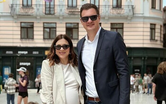 Radijska voditeljica Nina Slišković Goleš i voditelj Dnevnika Nove TV ...