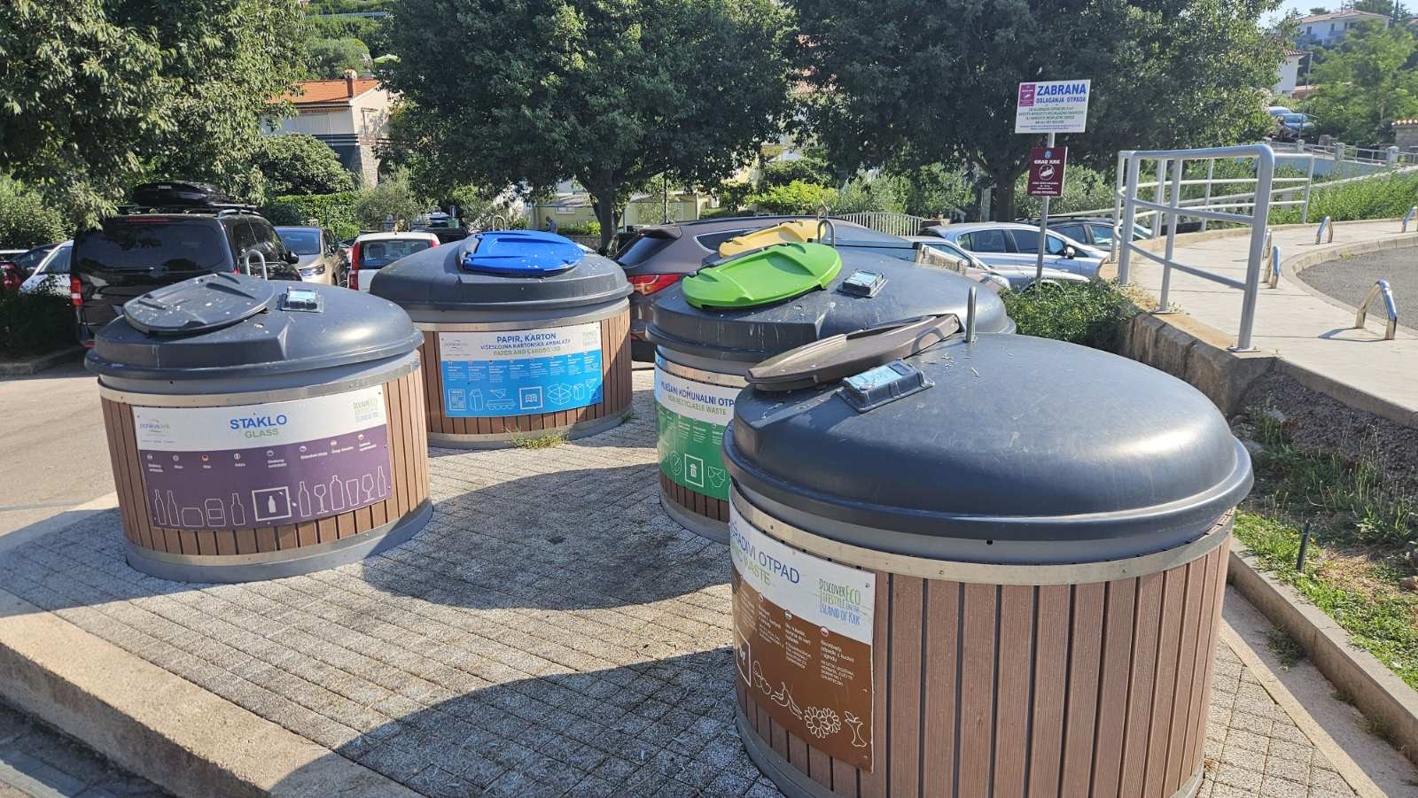Ponikve eko otok Krk od listopada zaključavaju spremnike za odvojeno ...