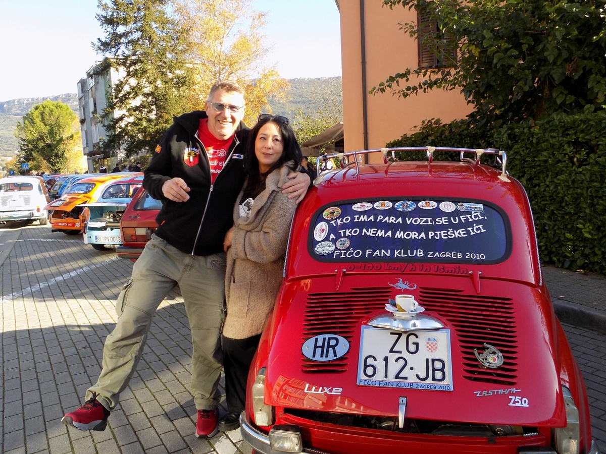 Vlasnici legendarnih "fićeka" se okupili u Buzetu u spomen na Đanija ...