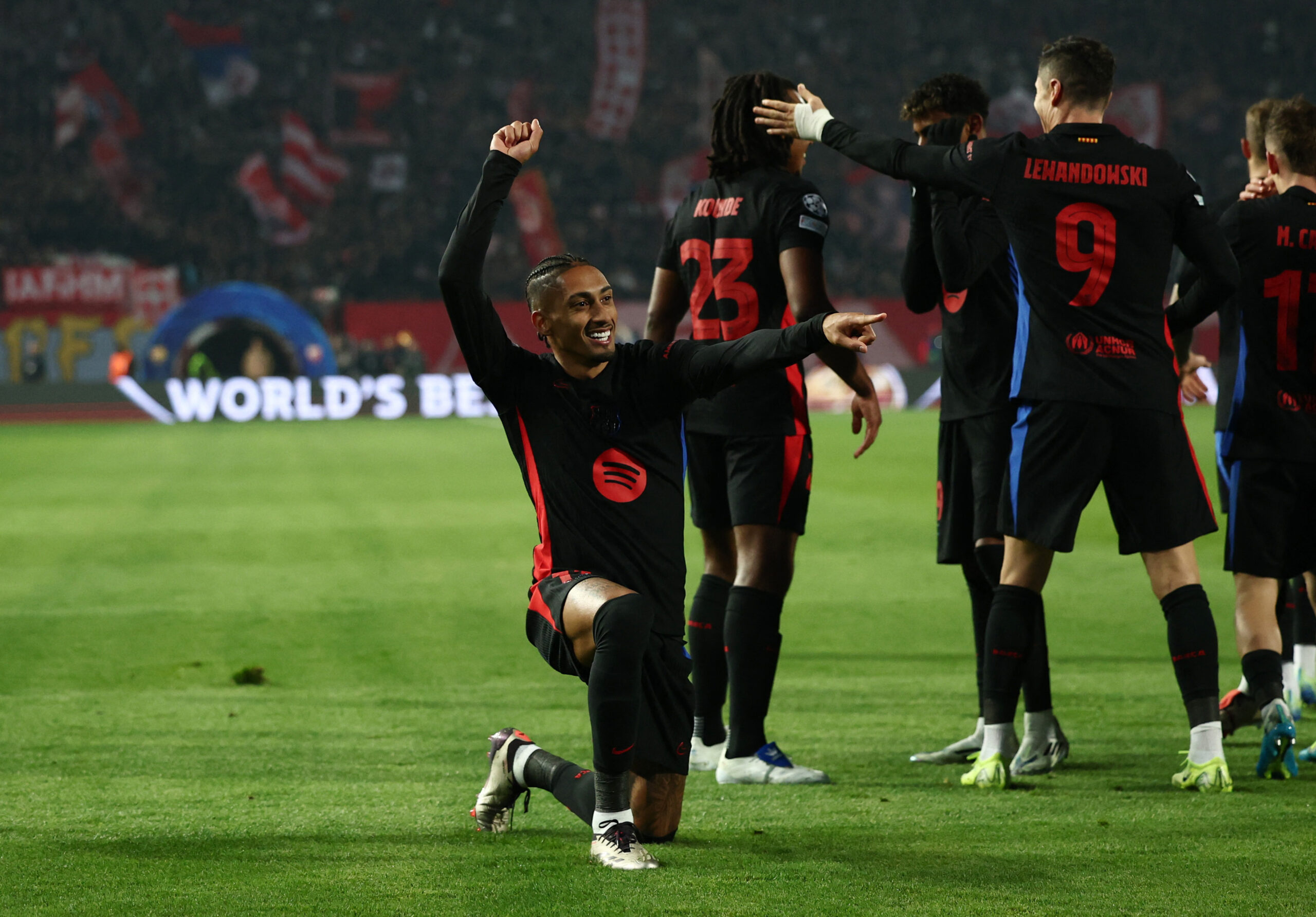 Viktor Gyokeres, Harry Kane, Robert Lewandowski i Raphinha predvode ...