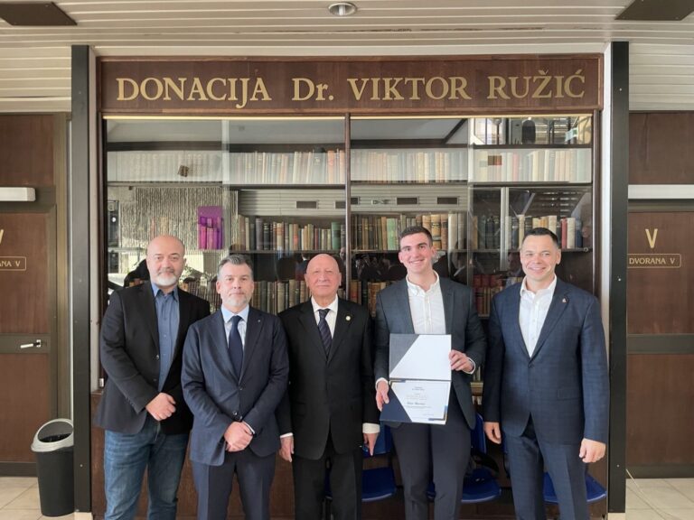 Najboljem studentu Pravnog fakulteta u Rijeci uručena nagrada mr. Tomislav Sabljar - Novi list