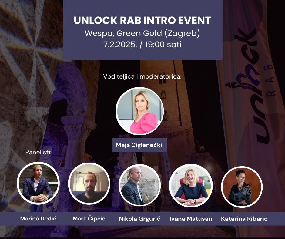 Unlock Rab IT konferencija dolazi u Zagreb! - Novi list