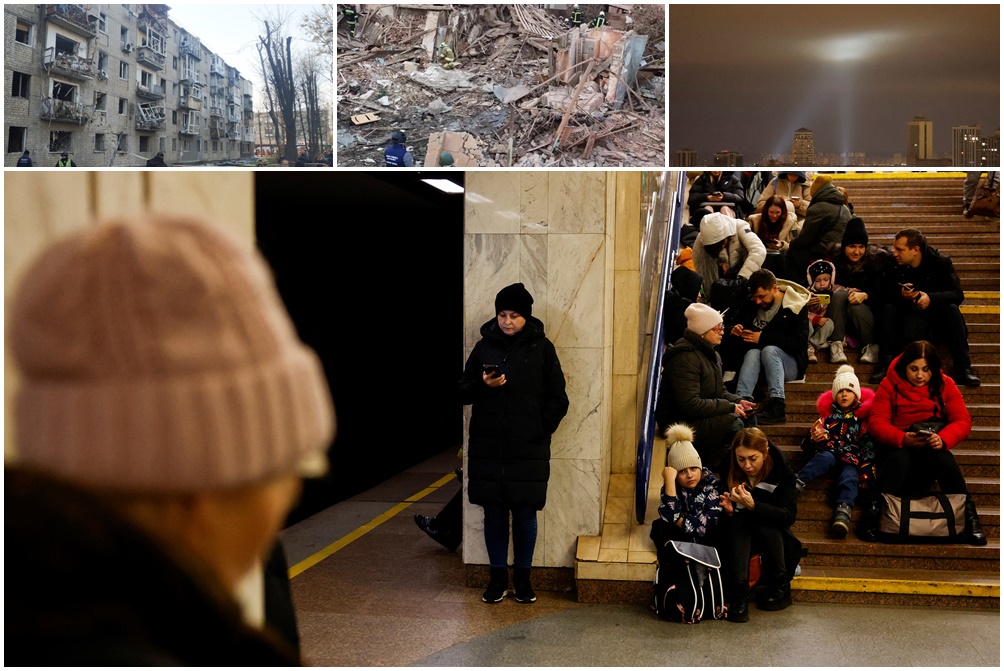 Cijela Ukrajina je pod zračnom uzbunom. Traje ogroman ruski napad ...