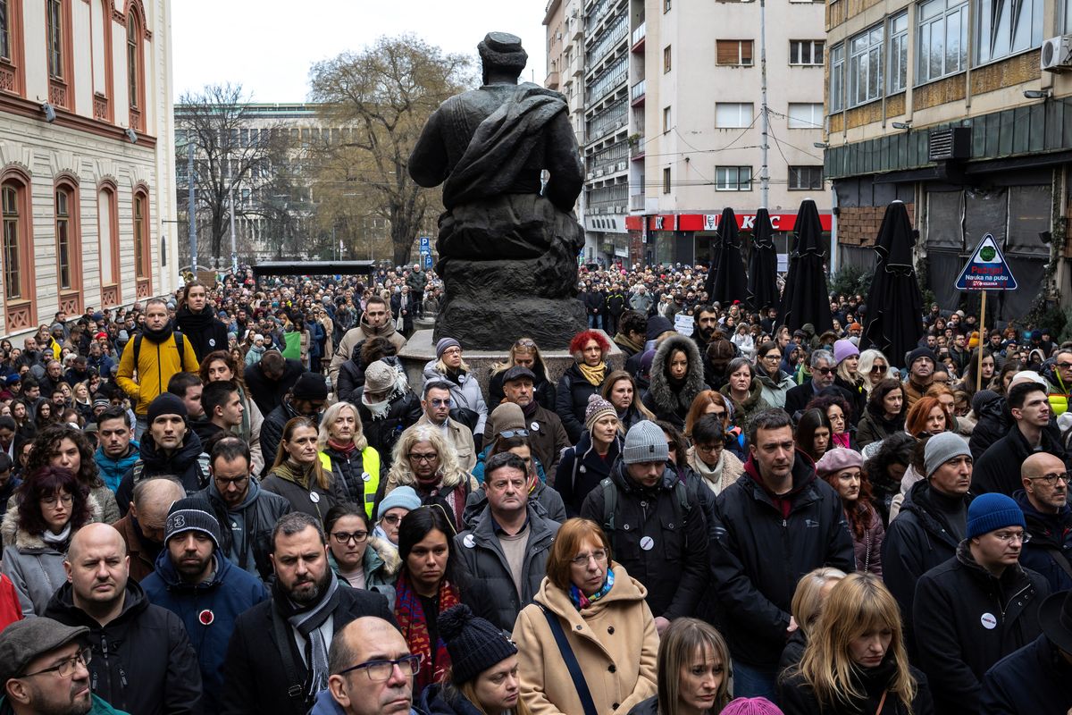 Beogradsko Sveučilište i studenti ušutkali Vučića, stigla mu jasna ...