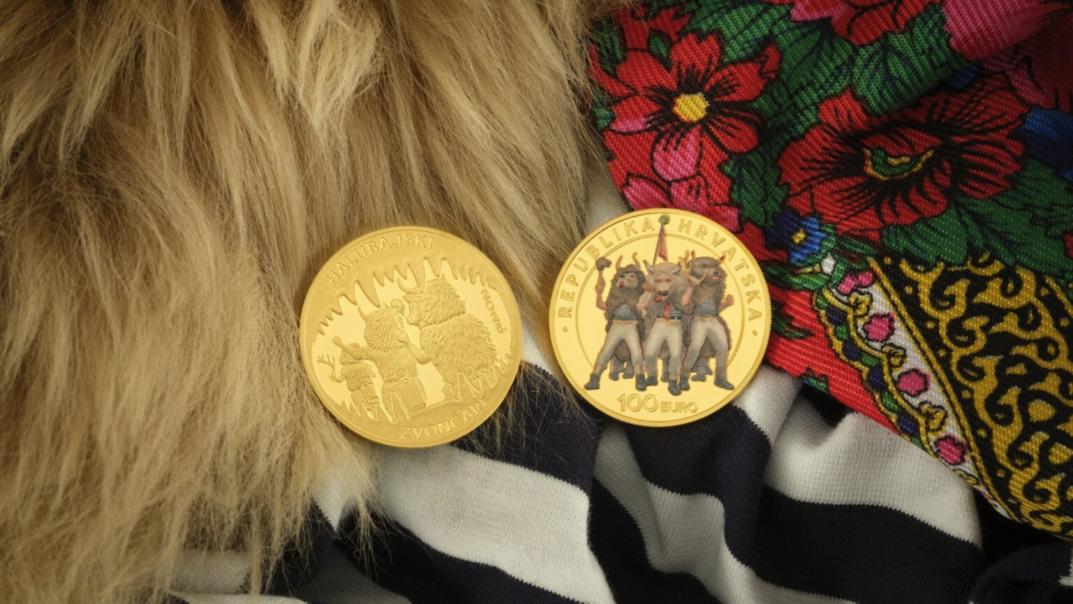 Novo izdanje Hrvatske kovnice novca: Halubajski zvončari u zlatu i ...