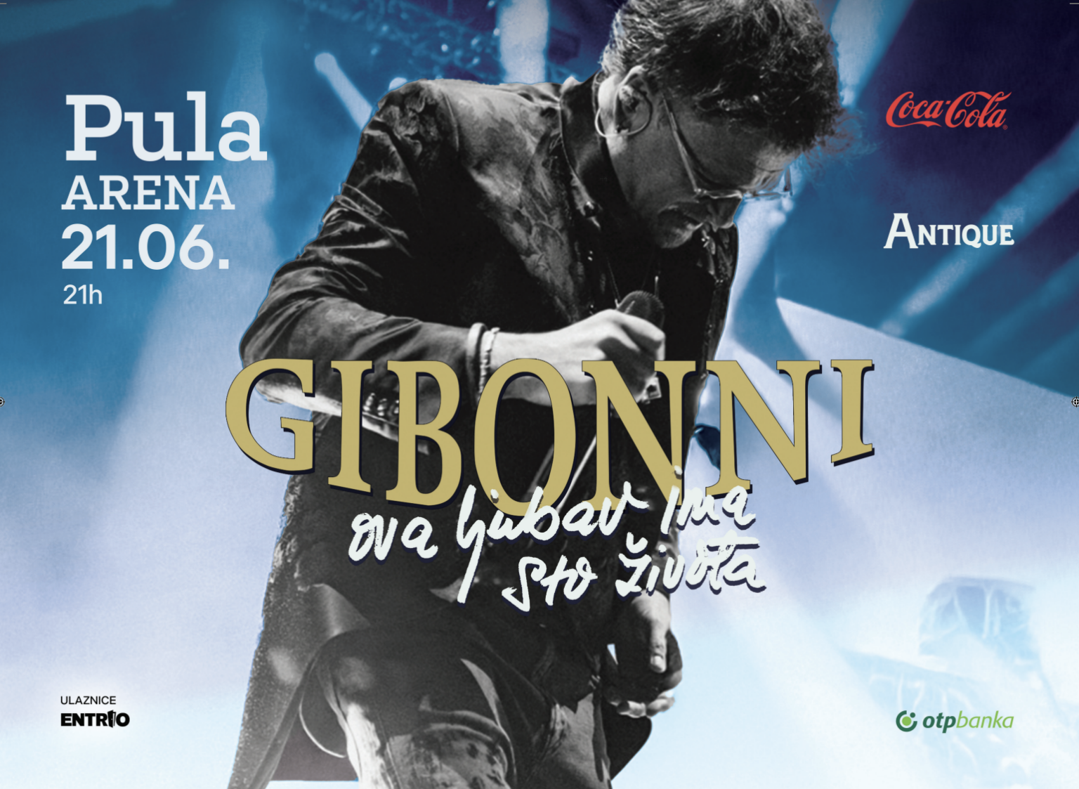 Gibonni Najavljuje Koncert 21 Lipnja U Jedinstvenoj Areni Pula Novi List