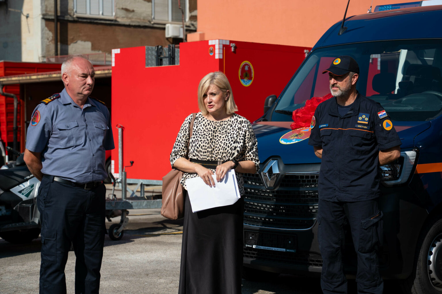 Novi kombi za riječku Civilnu zaštitu; Rinčić: Znamo koliko je važno ...