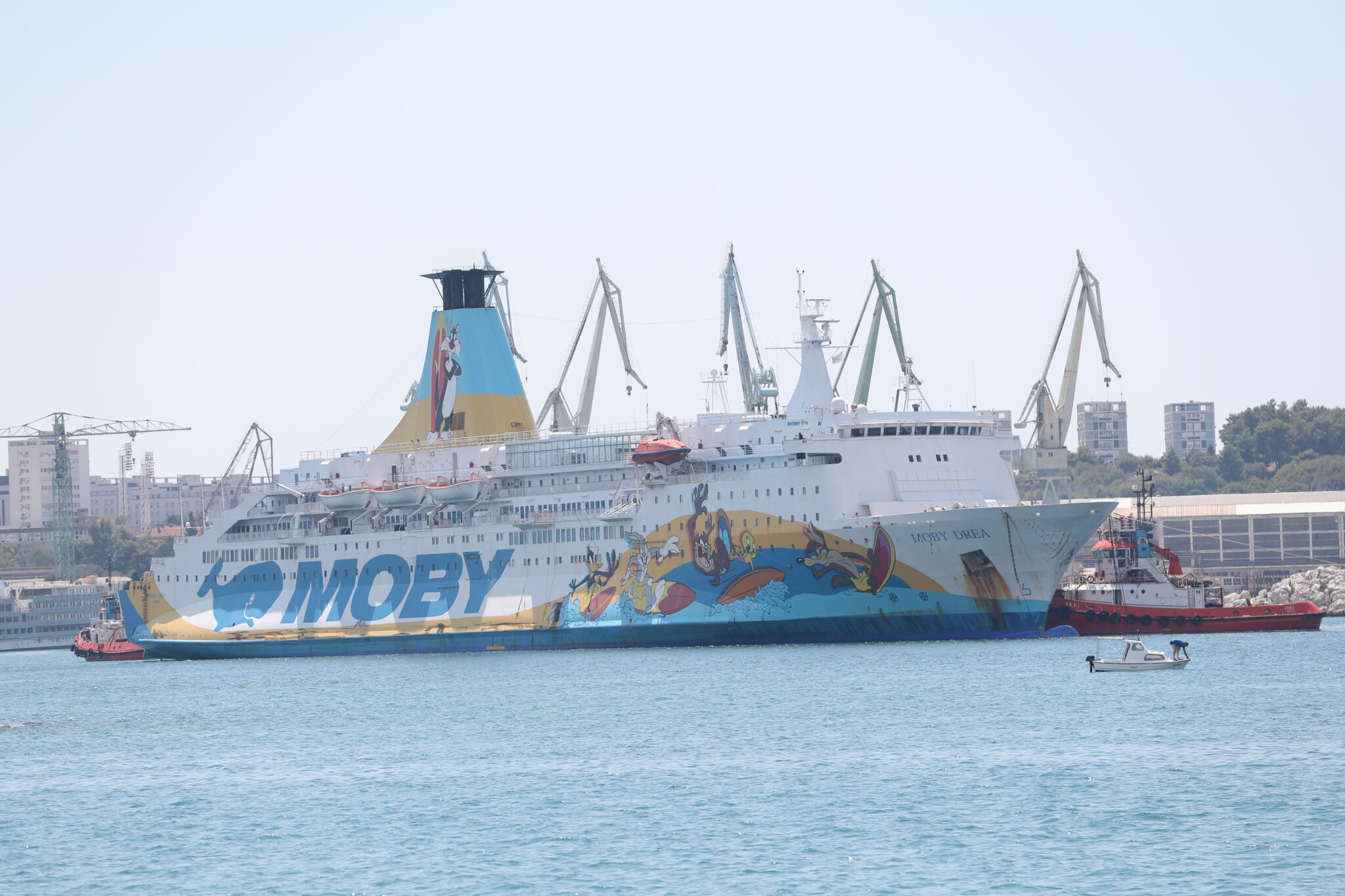 Brod Moby Drea mora biti uklonjen u 15 dana, Brodosplit ne smije raditi na azbestu - Novi list