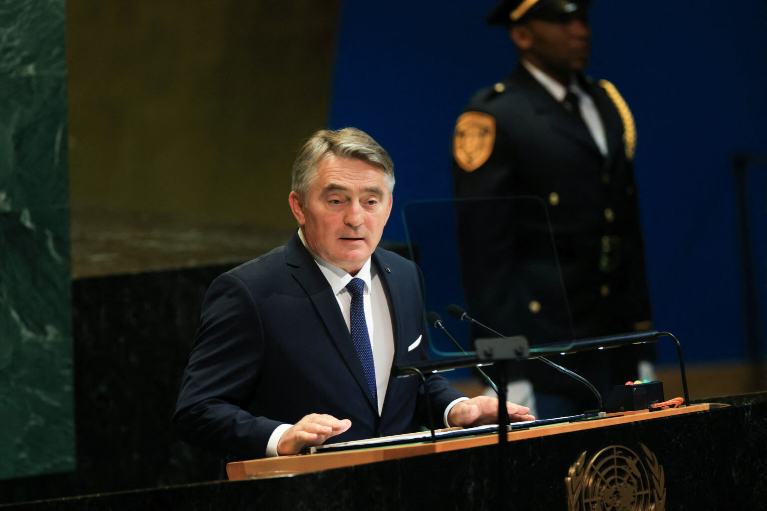 Komšić u UN-u optužio za korupciju Hrvatsku, Schmidta i Europski sud za ljudska prava - Novi list