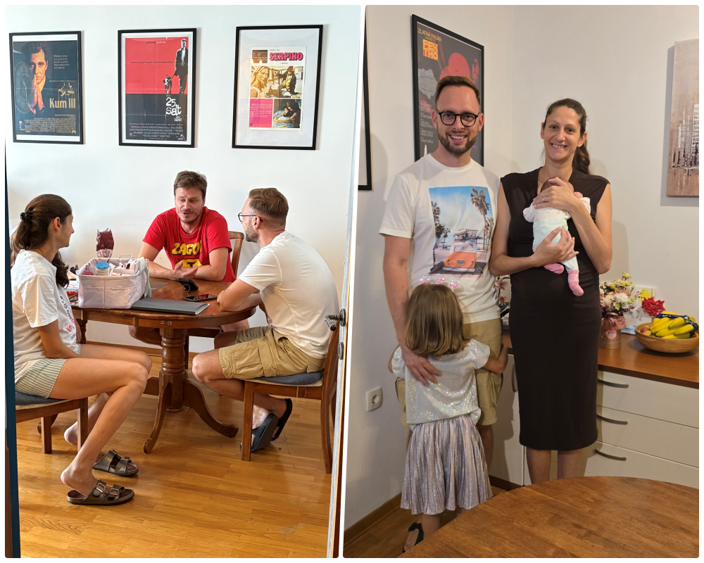 "U KBC-u su mi rekli da se vratim za dva dana. Tri sata kasnije rodila sam Eni u automobilu u ...