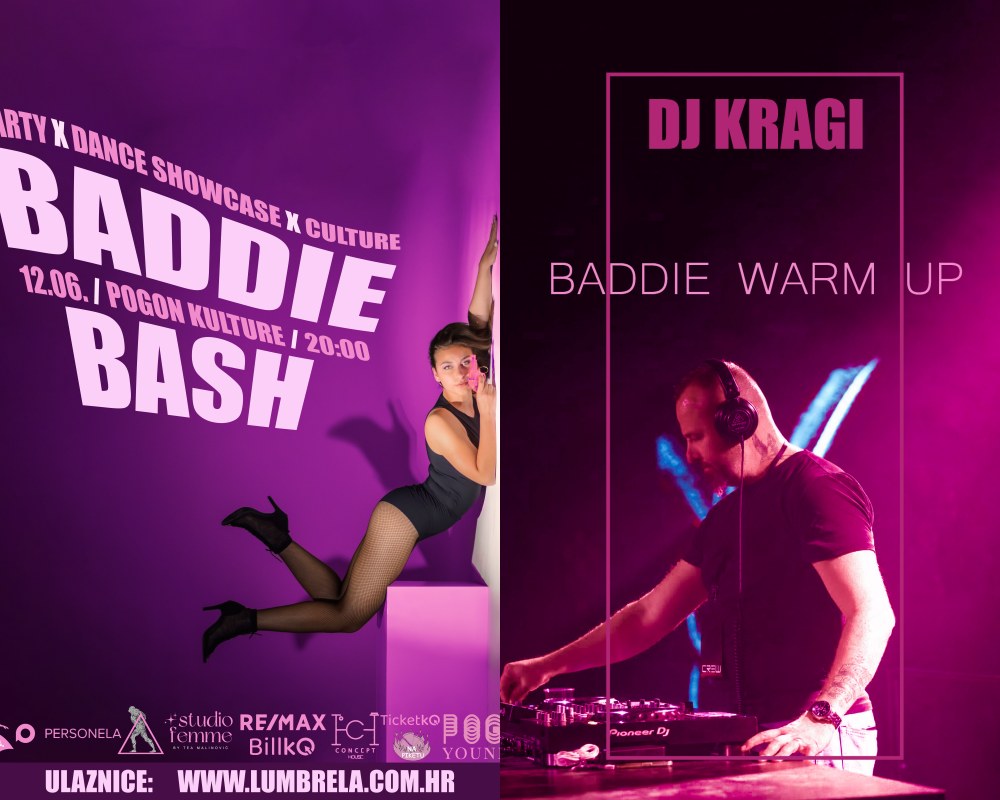 Dance Showcase & Party BADDIE BASH 12. lipnja u riječkom Pogonu - Novi list